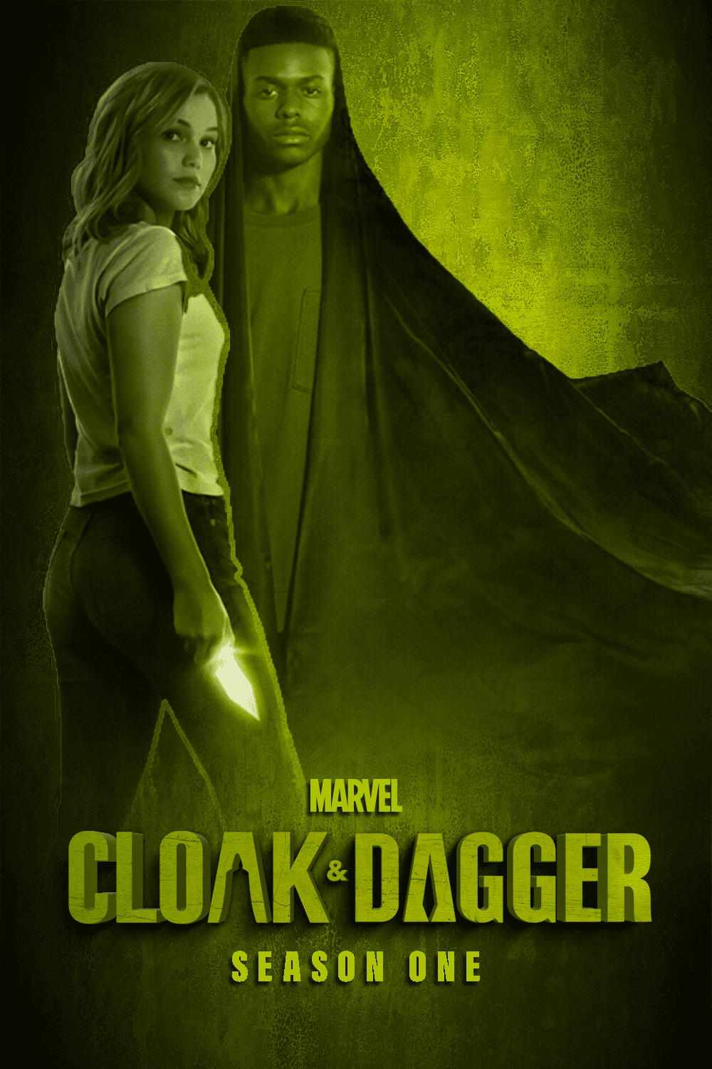 Marvel's Cloak & Dagger - Season 1 (2018) 24x36 Poster - Complete First ...
