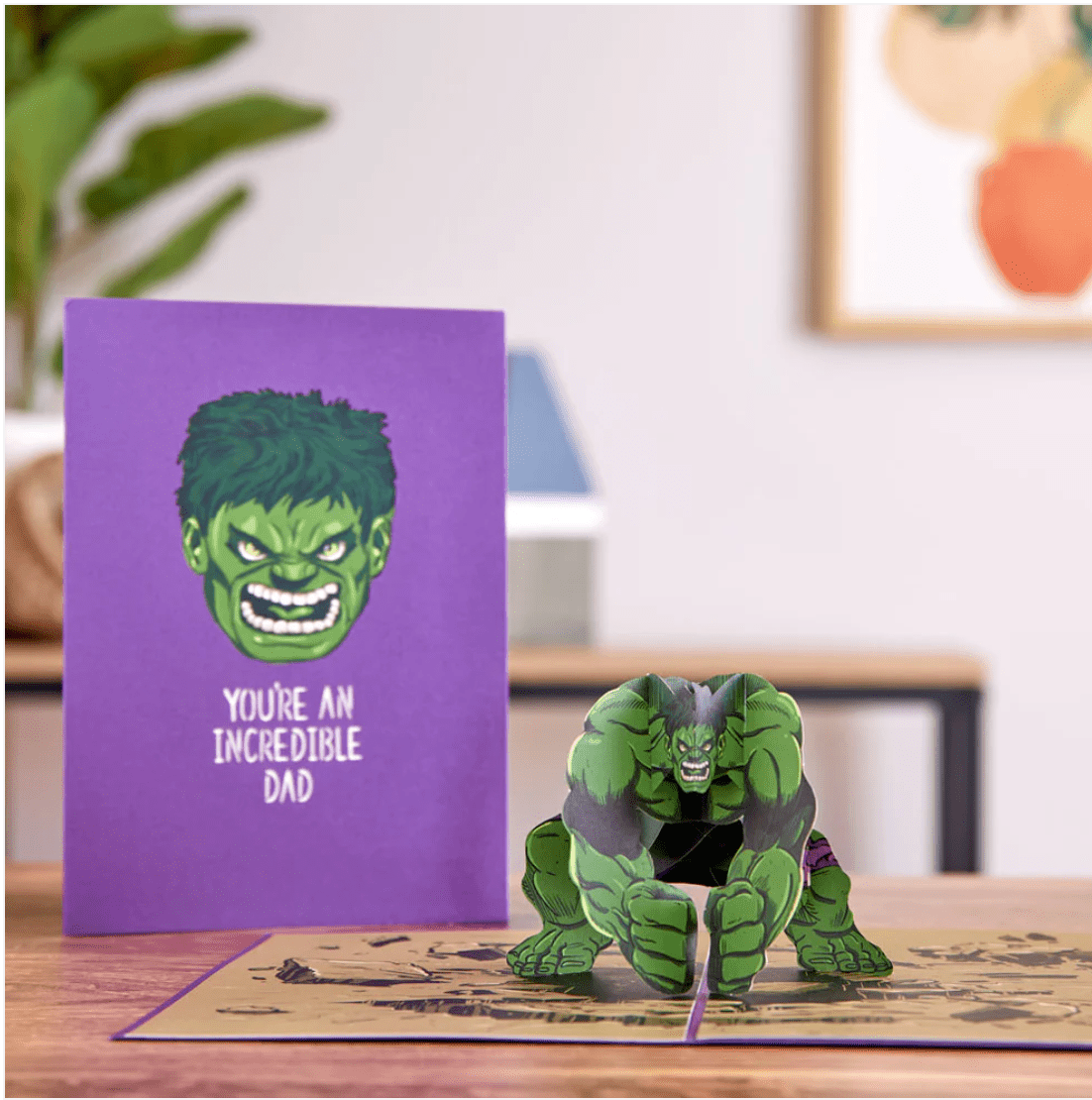Marvel's Hulk: Incredible Dad Pop-Up Card Lovepop Greeting Card ...