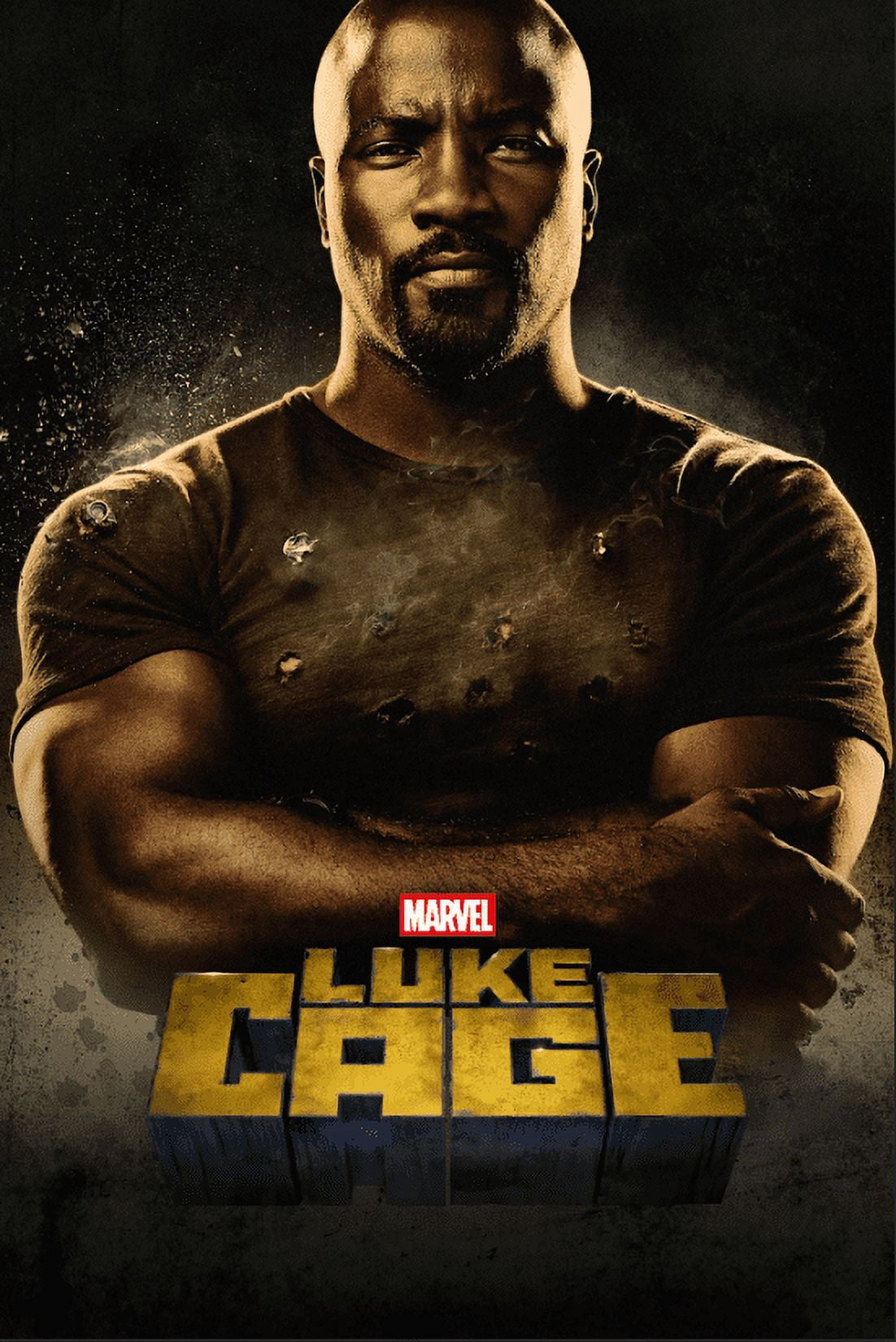 Marvel's Luke Cage (2016) Poster 24x36 Superhero Series, Gritty Urban ...