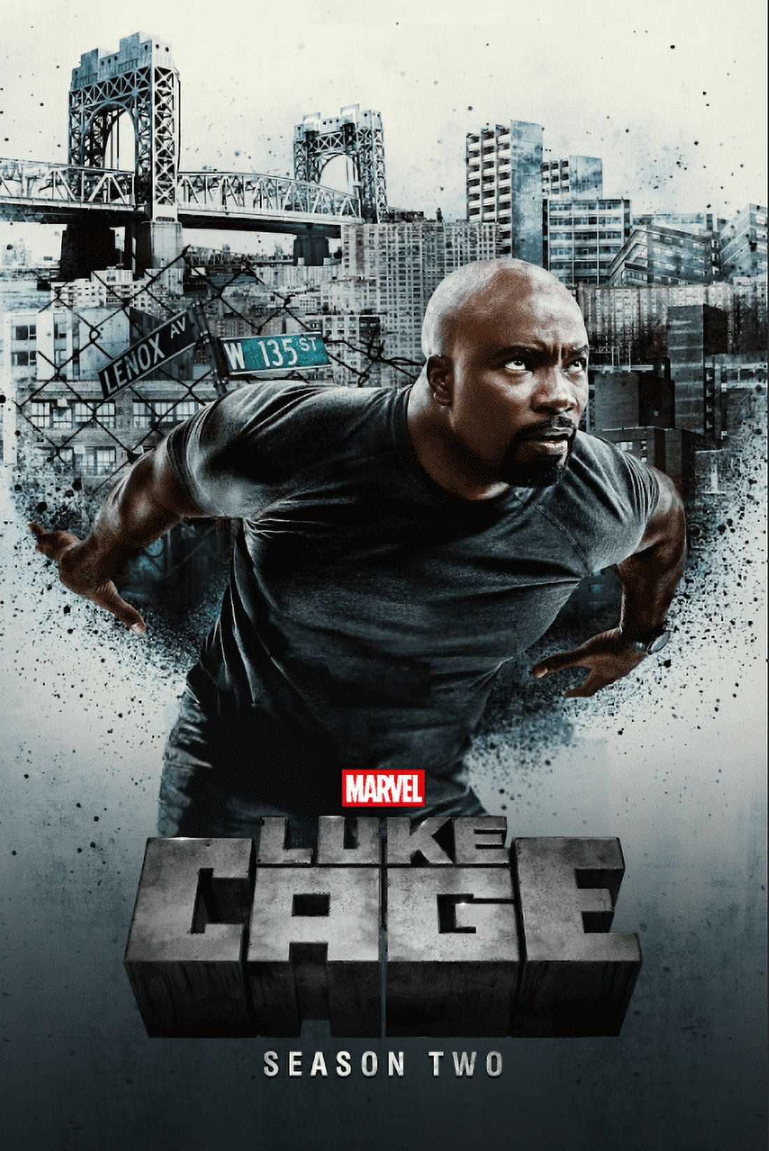 Marvel's Luke Cage (2016) - Season 2 Poster 24x36 Gritty Superhero ...