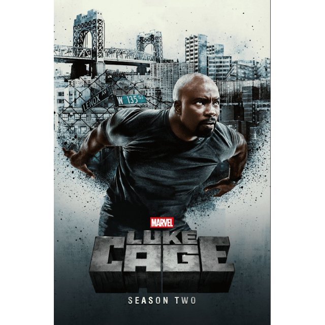 Marvel's Luke Cage (2016) - Season 2 Poster 24x36 Gritty Superhero ...