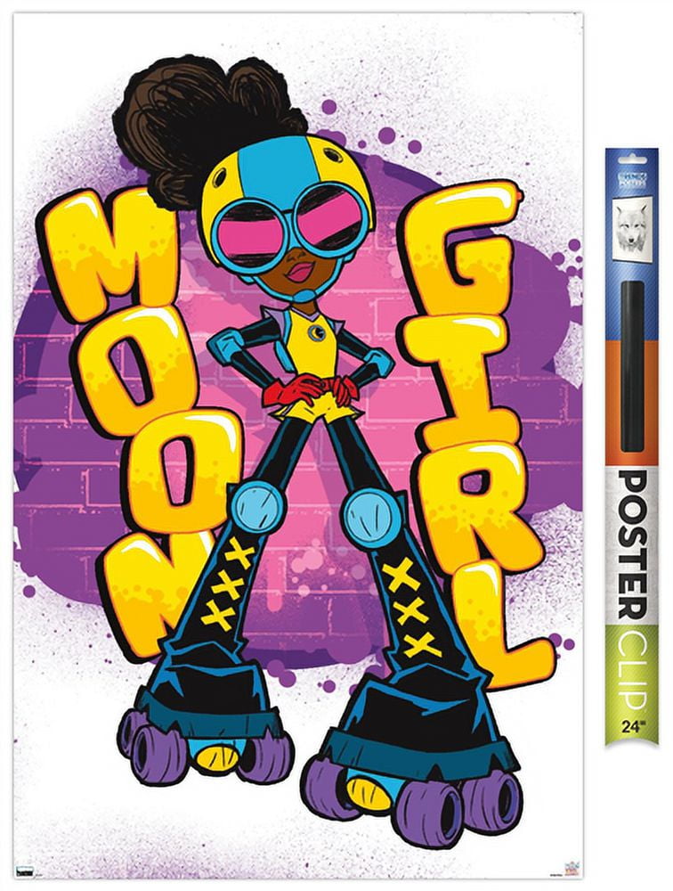 Marvel's Moon Girl & Devil Dinosaur - Moon Girl Wall Poster, 22.375" x ...