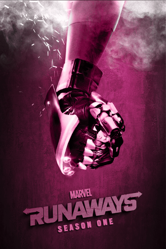 Marvel's Runaways Season 1 Poster 24x36 - Teen Superhero Drama with ...