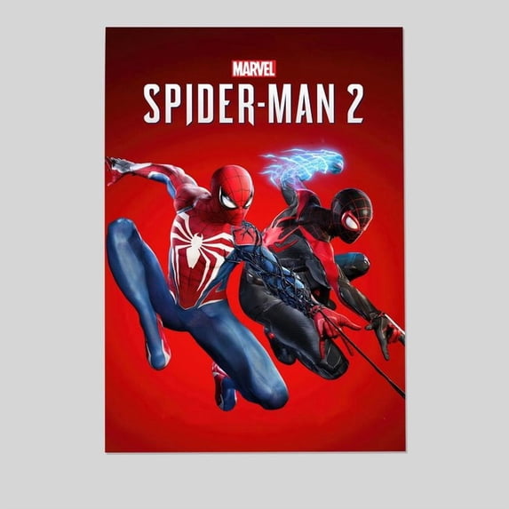 Marvel's Spider-Man 2 - Key Art Wall Poster Size 24''x36'' - Postora ...