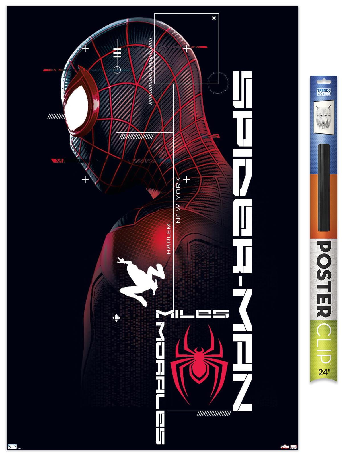 Marvel's Spider-Man: Miles Morales - Miles Wall Poster, 22.375" x 34 ...