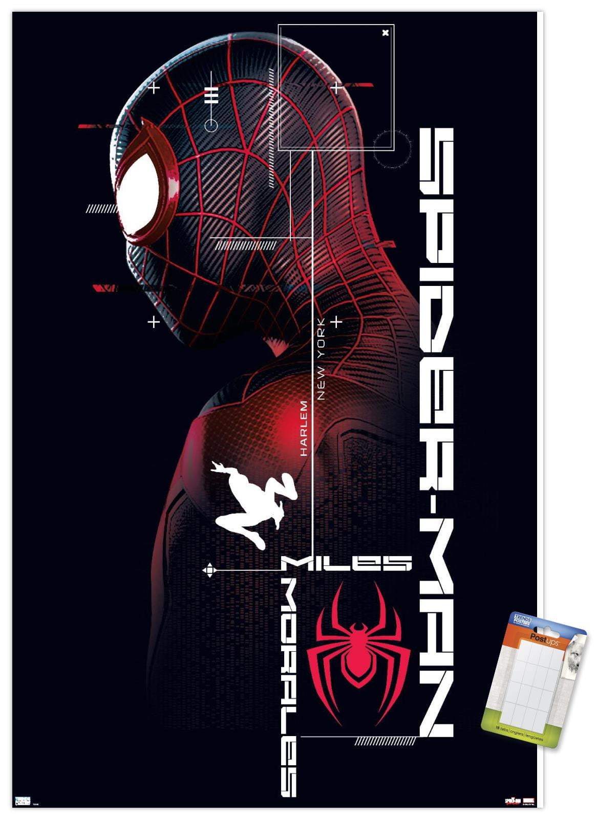 Marvel's Spider-Man: Miles Morales - Miles Wall Poster, 22.375" x 34 ...