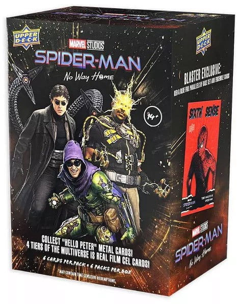 Upper Deck Marvel Spider-Man Trading Cards Blaster 6-Pack 2023 ...
