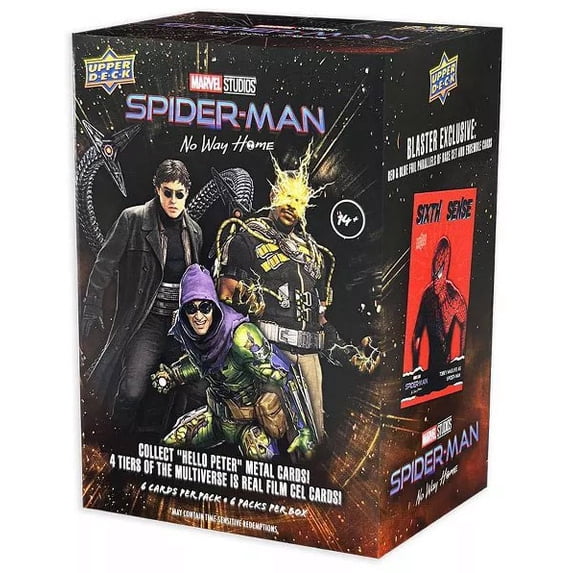 Upper Deck Marvel Spider-Man Trading Cards Blaster 6-Pack 2023 ...