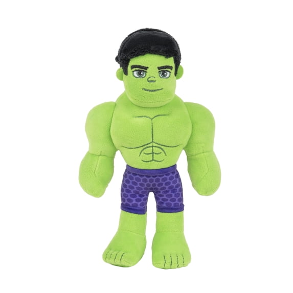 Marvel’s 8 inch Plush Hulk - Spidey And His Amazing Friends Stuffed ...