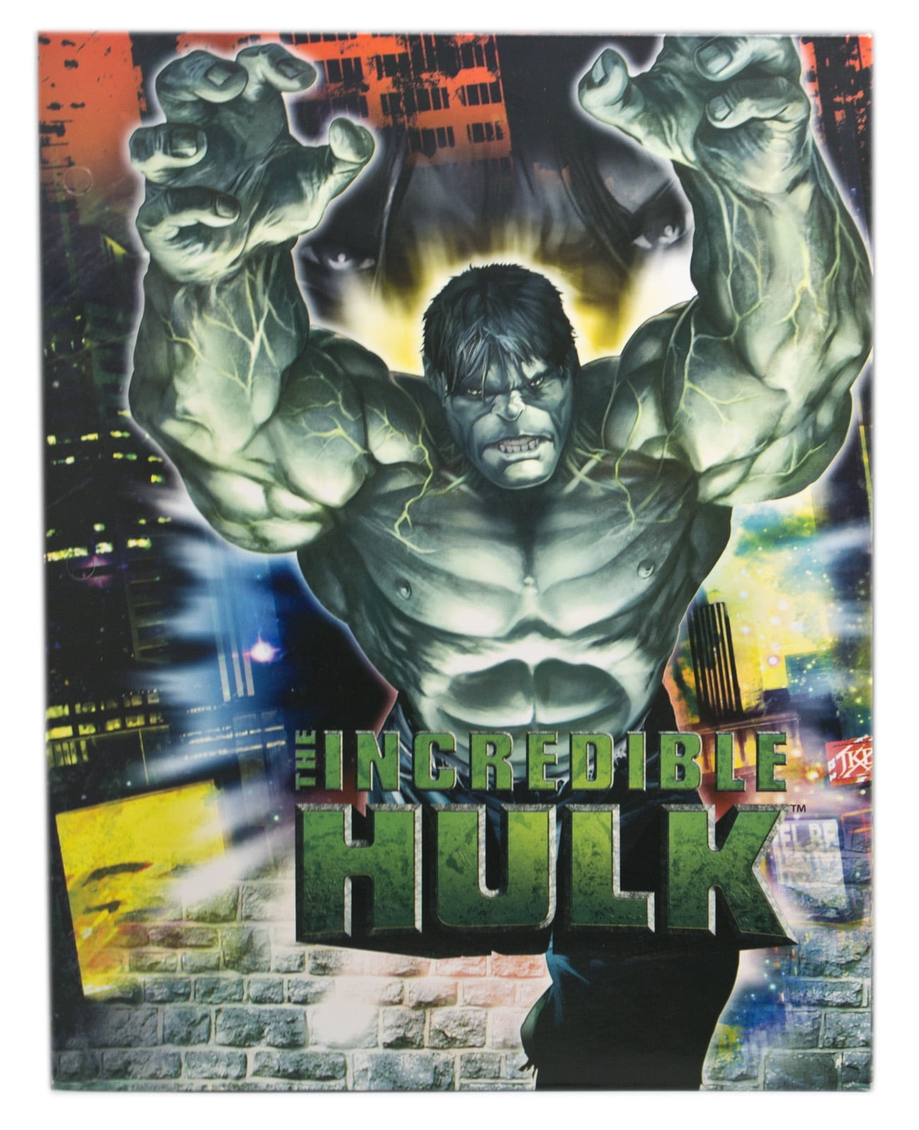 Marvel's The Incredible Hulk Arms Raised to Grab Homework Folder ...