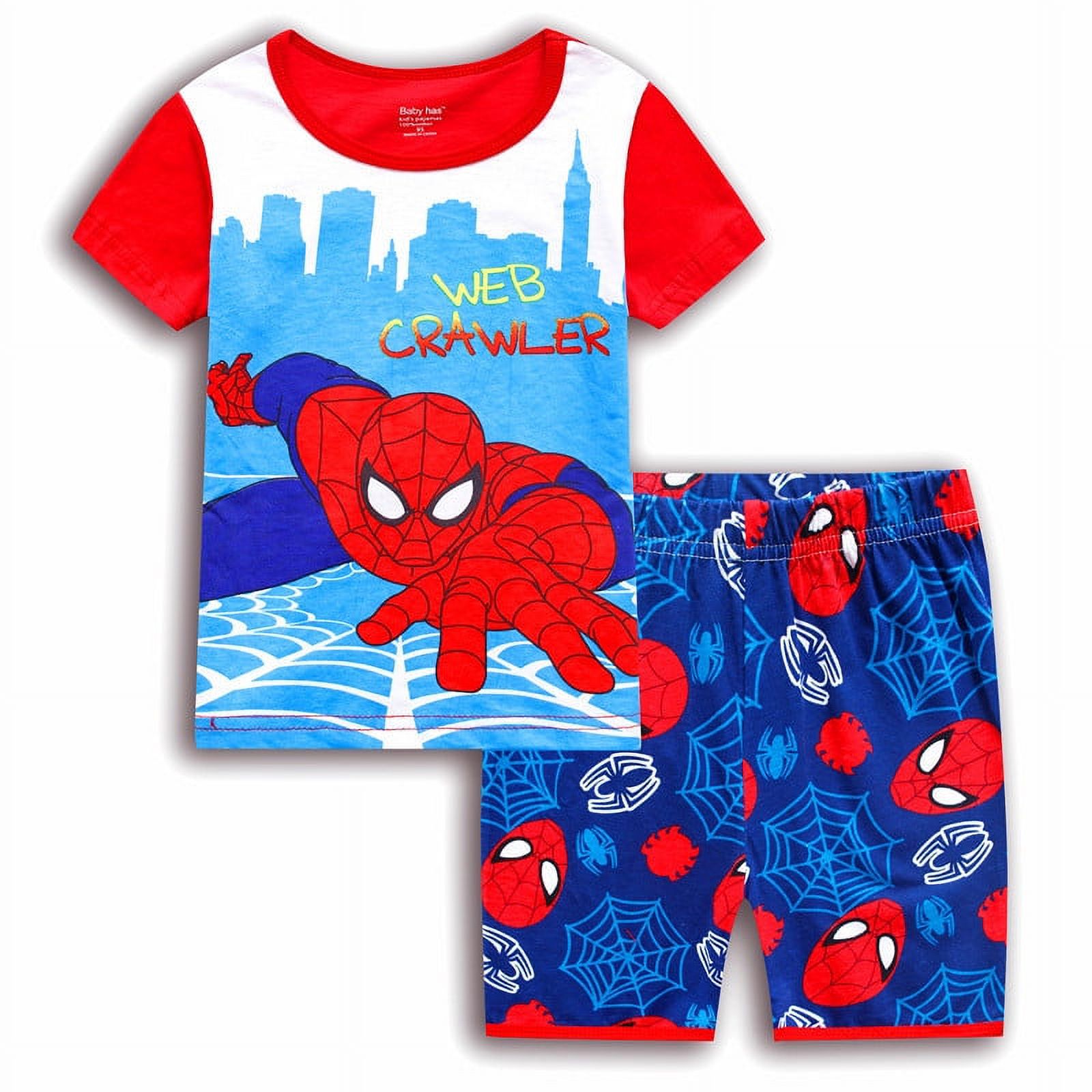 Marvel series Spider-Man Iron Man short-sleeved loungewear air ...