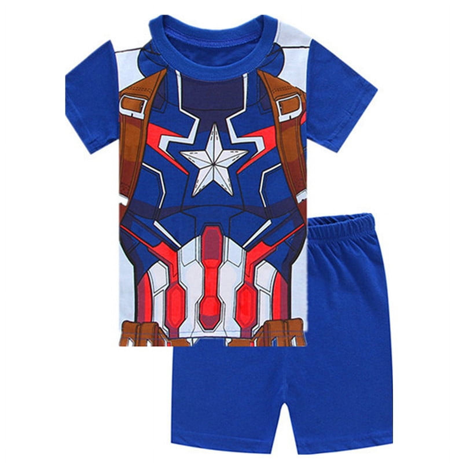 Marvel series Spider-Man Iron Man short-sleeved loungewear air ...
