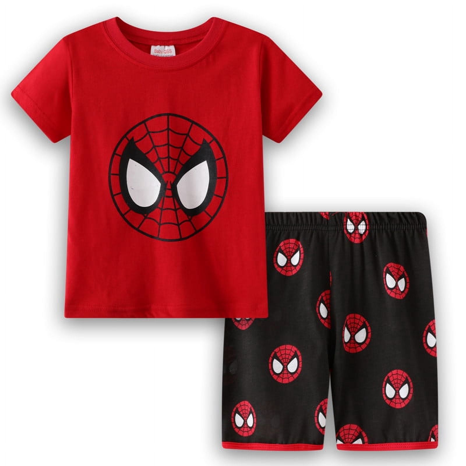 Marvel series Spider-Man Iron Man short-sleeved loungewear air ...