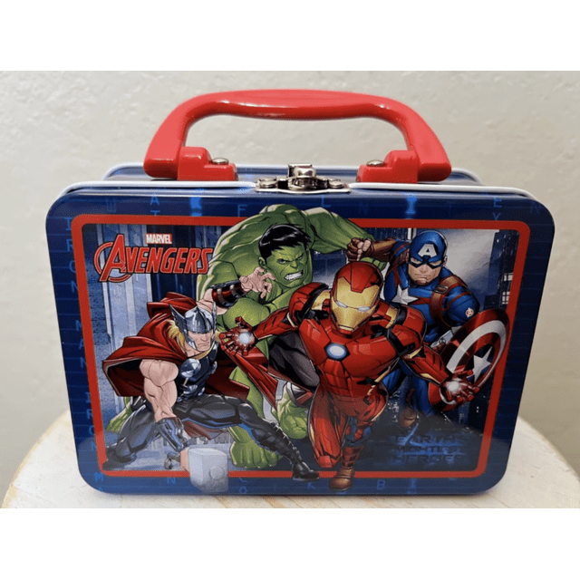 Marvel x Avengers Metal Mini Lunch Pail/Lunch Box - Walmart.com