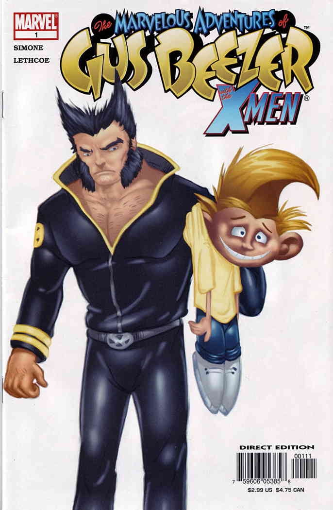 Marvelous Adventures of Gus Beezer: X-Men #1 VF ; Marvel Comic Book ...
