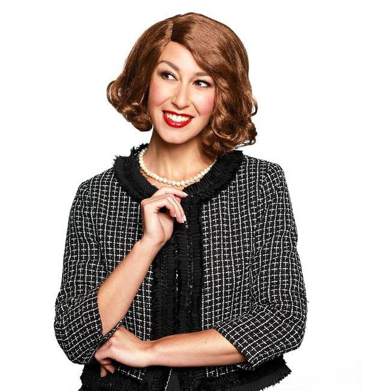 Marvelous Lady Mrs. Maisel Wig, Brown - Walmart.com