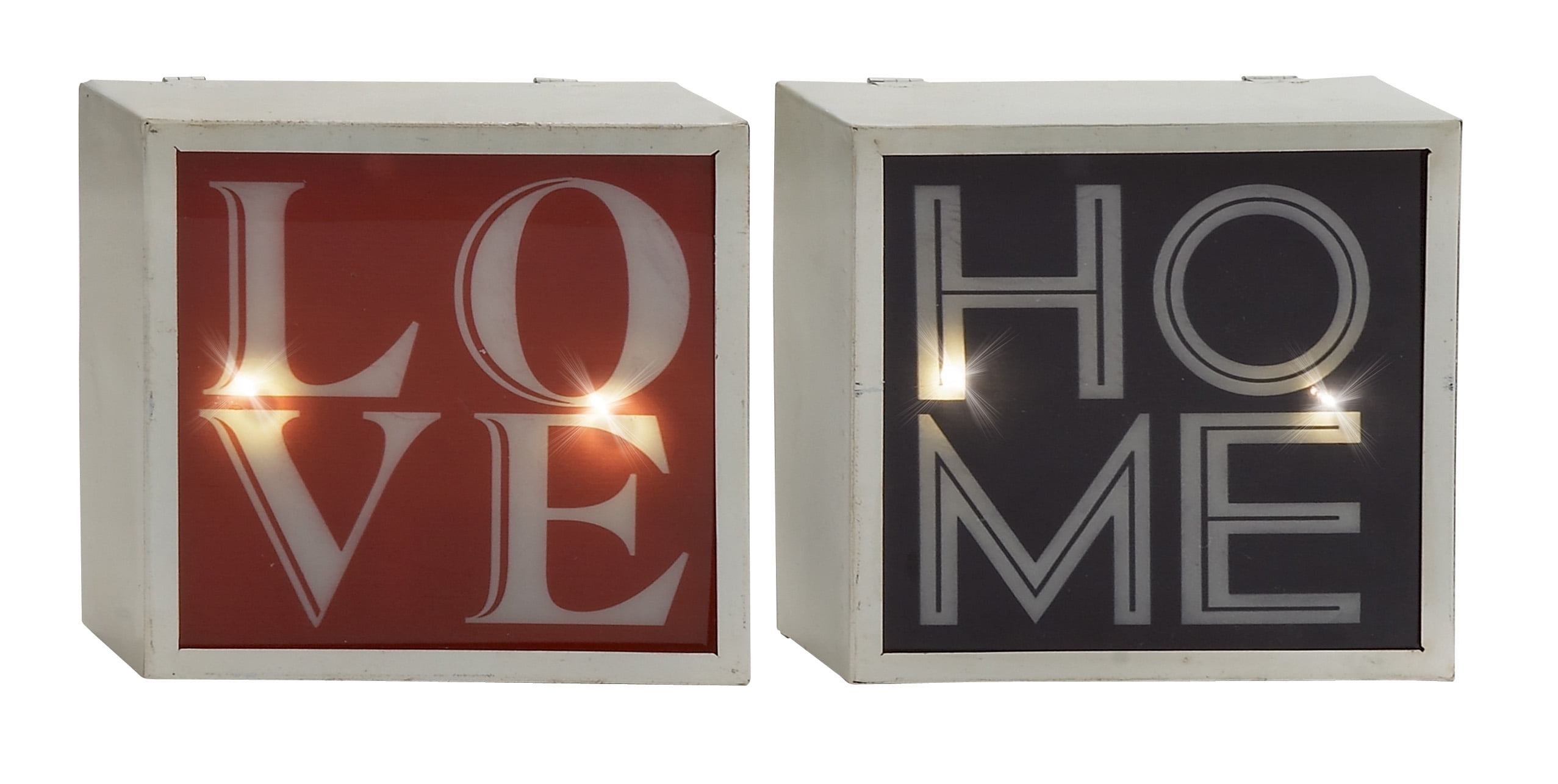 Marvelous Metal Led Wall Sign 2 Assorted - Walmart.com