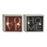 Marvelous Metal Led Wall Sign 2 Assorted - Walmart.com
