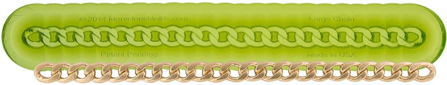 Marvelous Molds Large Chain Silicone Mold for Cake Decorating with ...