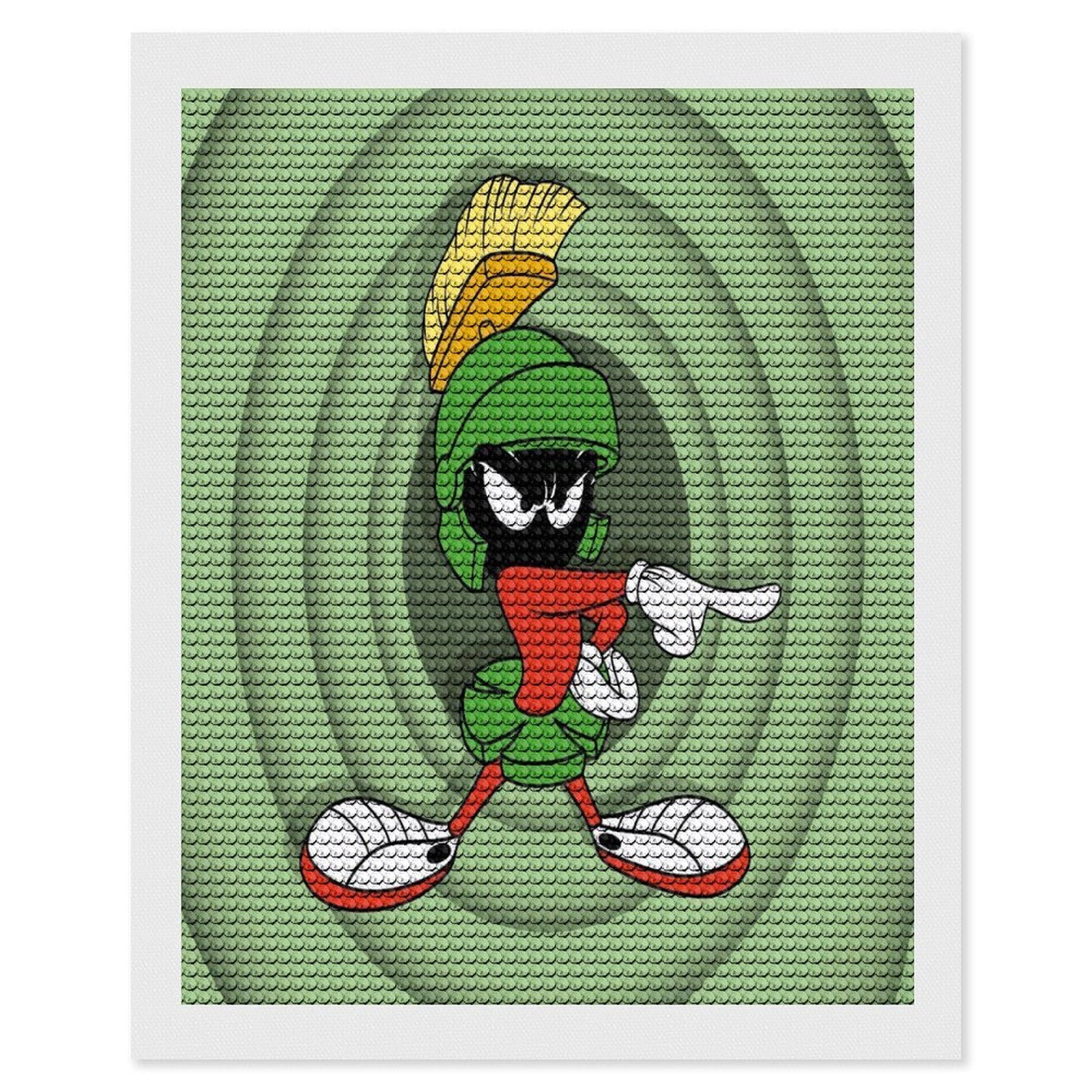 Marvin the Martian Diamond Art Kits for Adults Cartoon 5D DIY Diamond ...