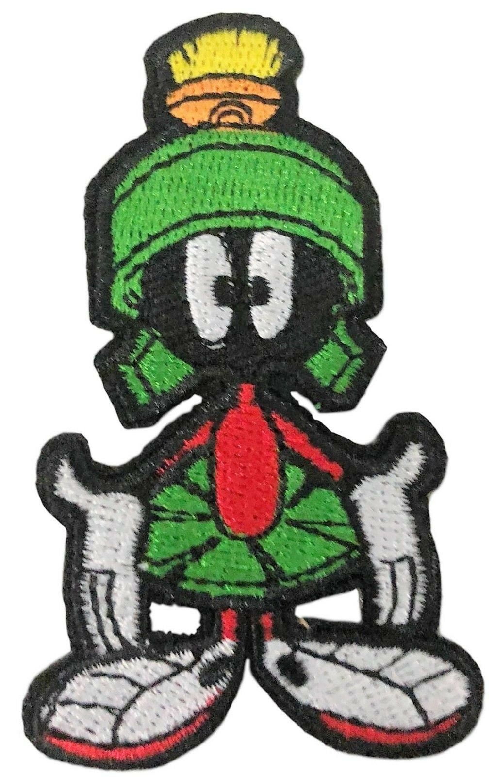 Marvin Martian Open Hands 3" Tall Embroidered Patch - Walmart.com