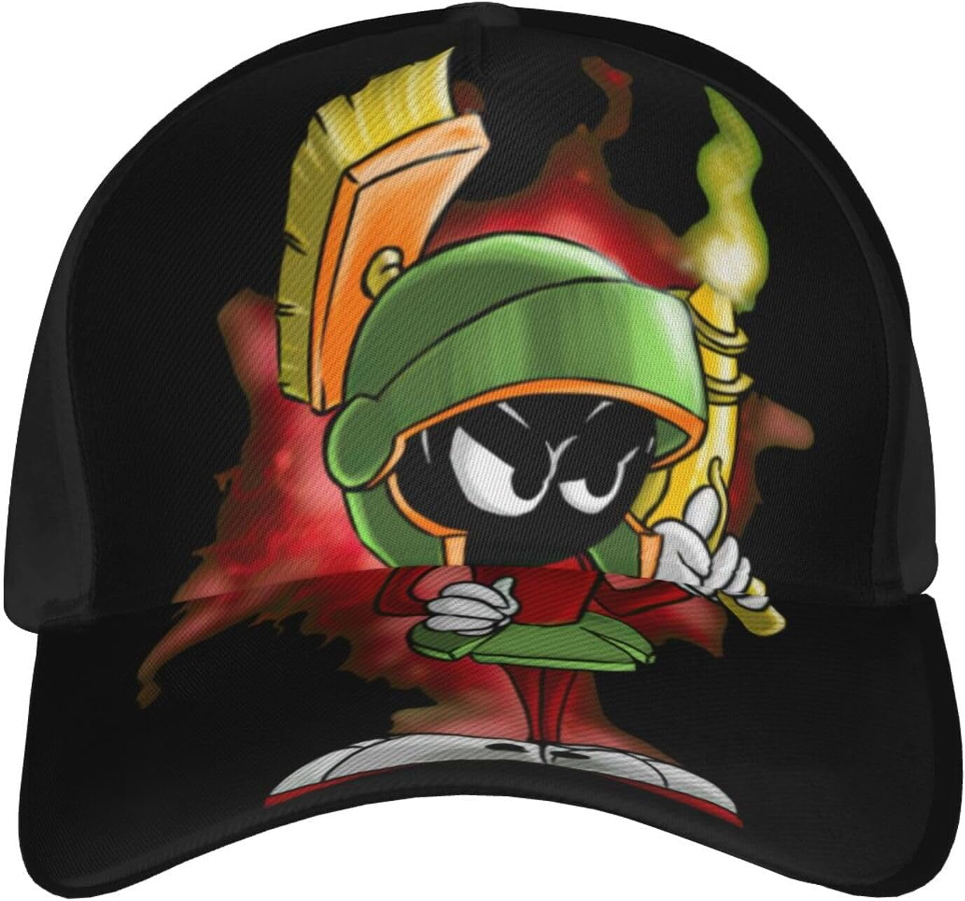 Marvin The Cartoon Martian Alien Baseball Cap for Men Women Adjustable ...