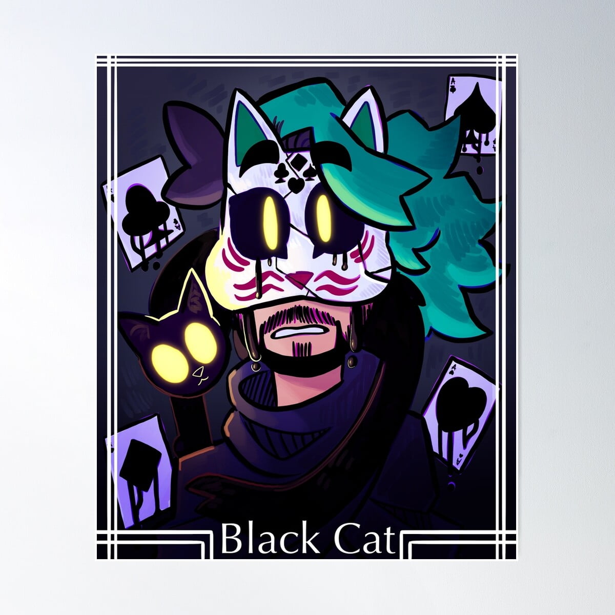 Marvin The Magnificent Poster Wall Art, Modern Wall Decor For Living ...