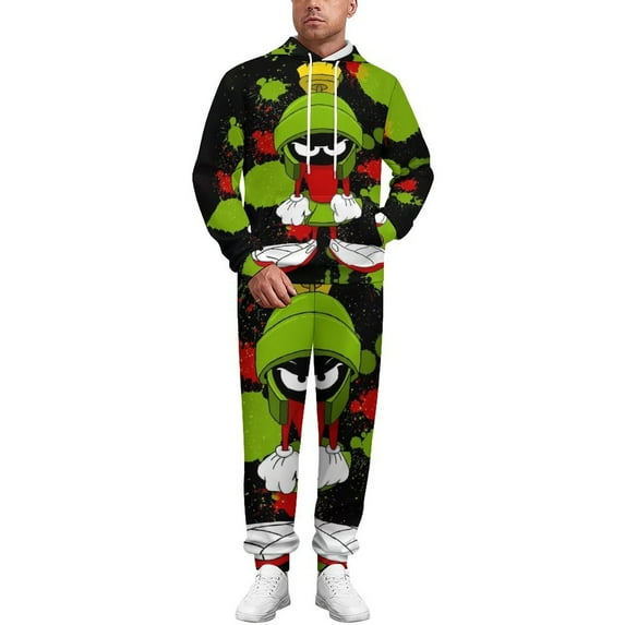 Marvin The Mar-,Tia Hoodie and Sweatpants Set Hooded Sweatshirt Pants 2 ...