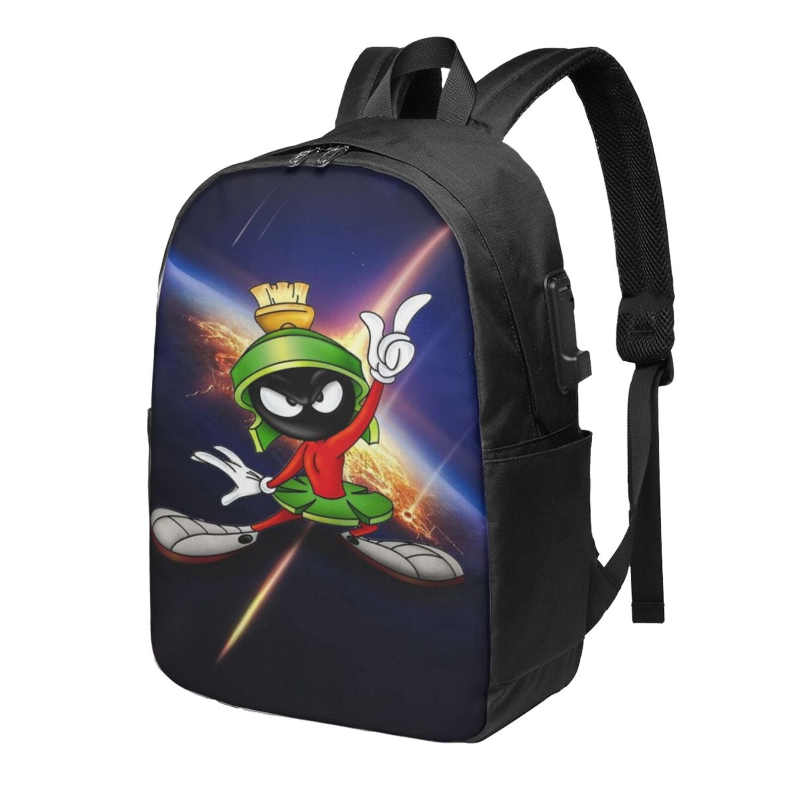 Marvin The Martian Anime Backpack 3d Printed Travel Bags - Walmart.com