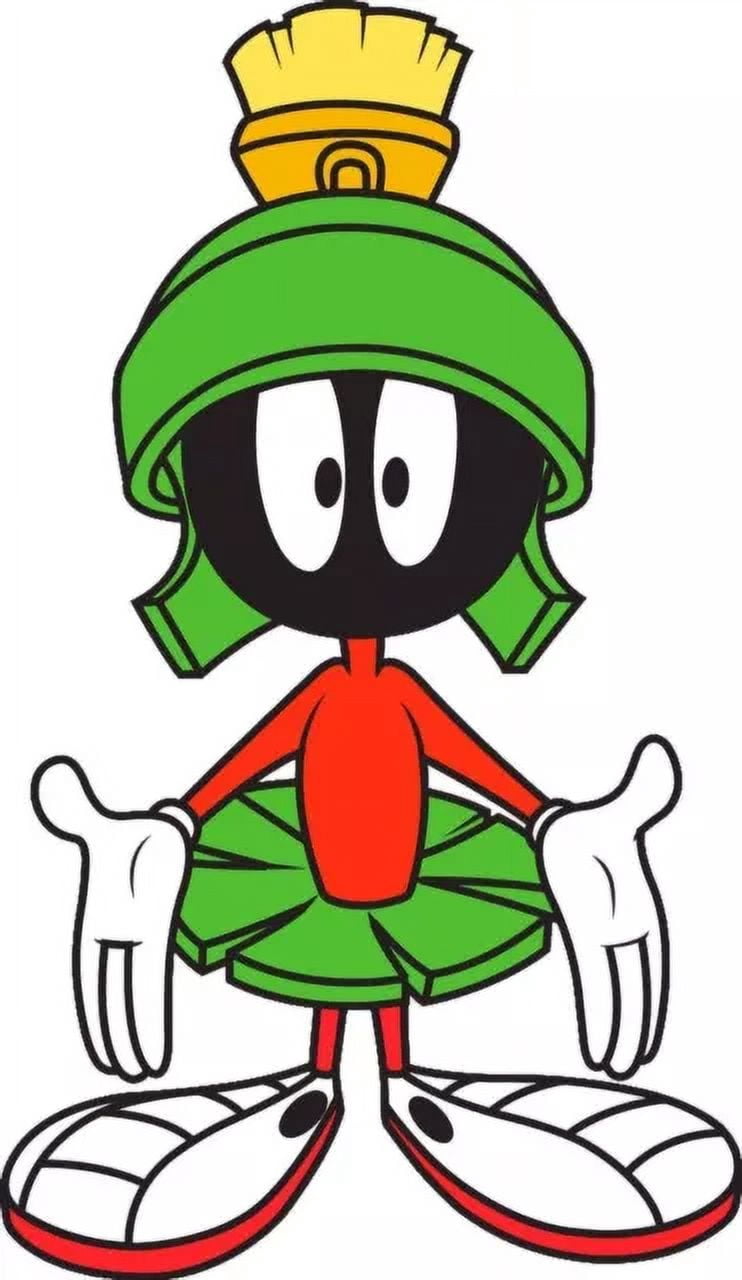 Marvin The Martian Kids Decal Usa Sticker Car Truck Window Bumper ...