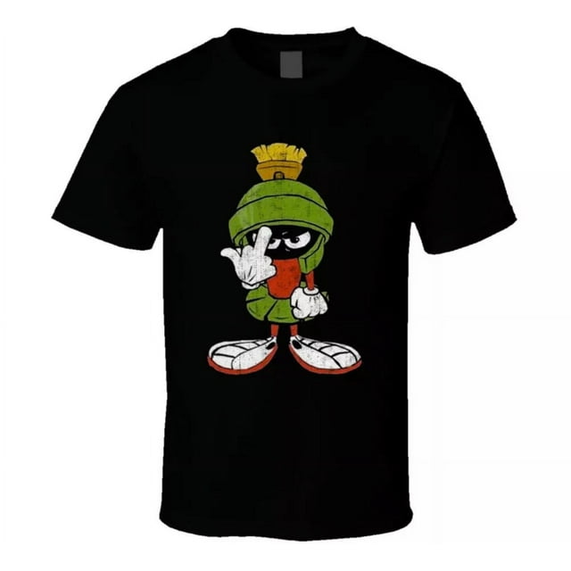 Marvin The Martian Middle Finger Flipping The Bird Looney Toons Worn