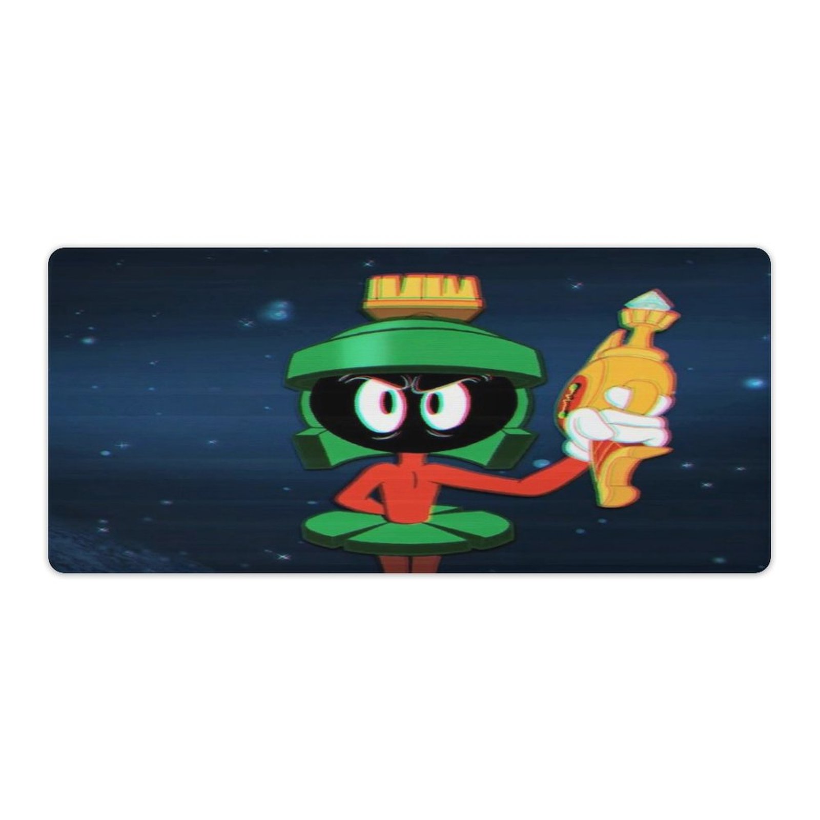 Marvin The Martian Mouse Pad with Stitched Edge Desk Mat Keyboard Pad ...