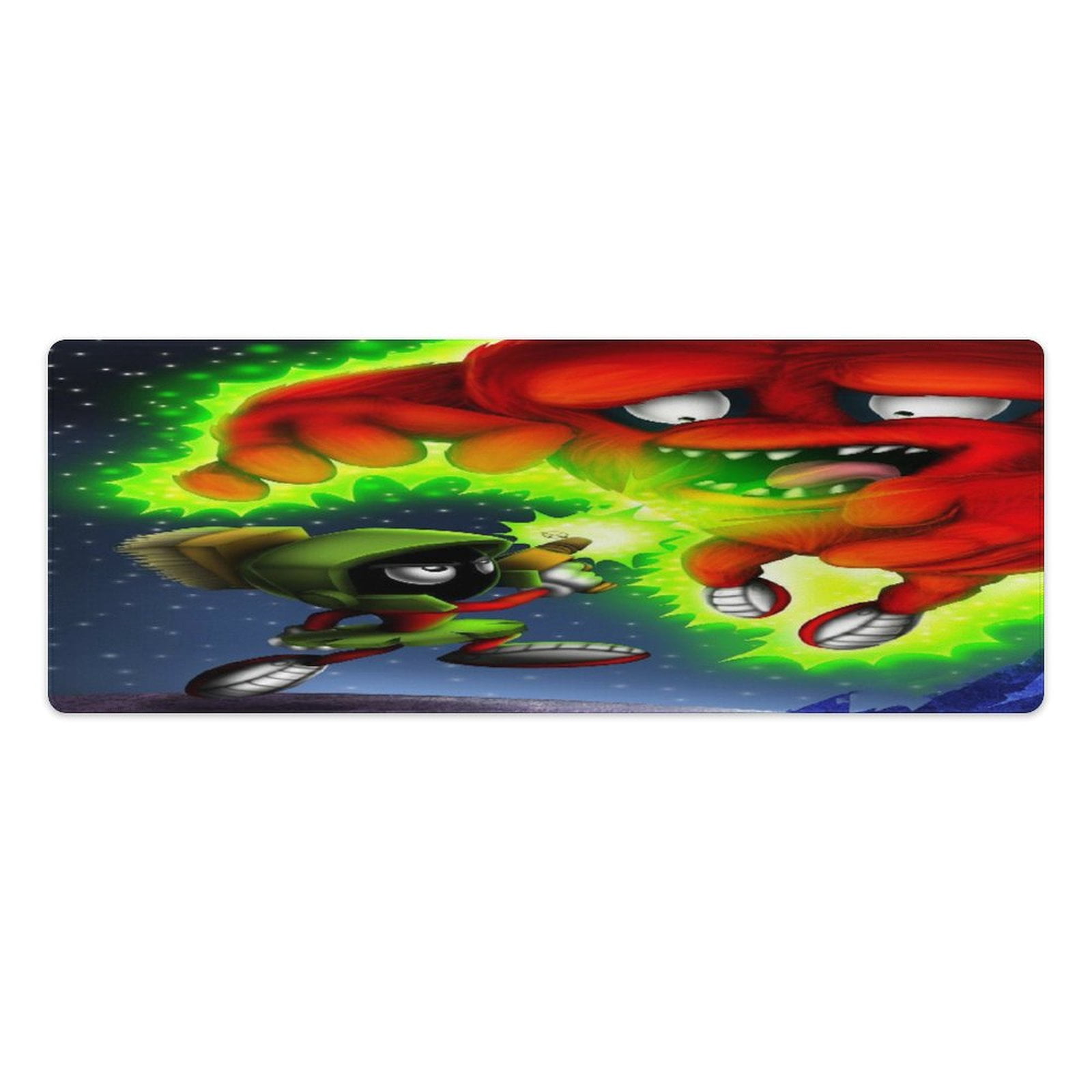 Marvin The Martian Mouse Pad with Stitched Edge Desk Mat Keyboard Pad ...