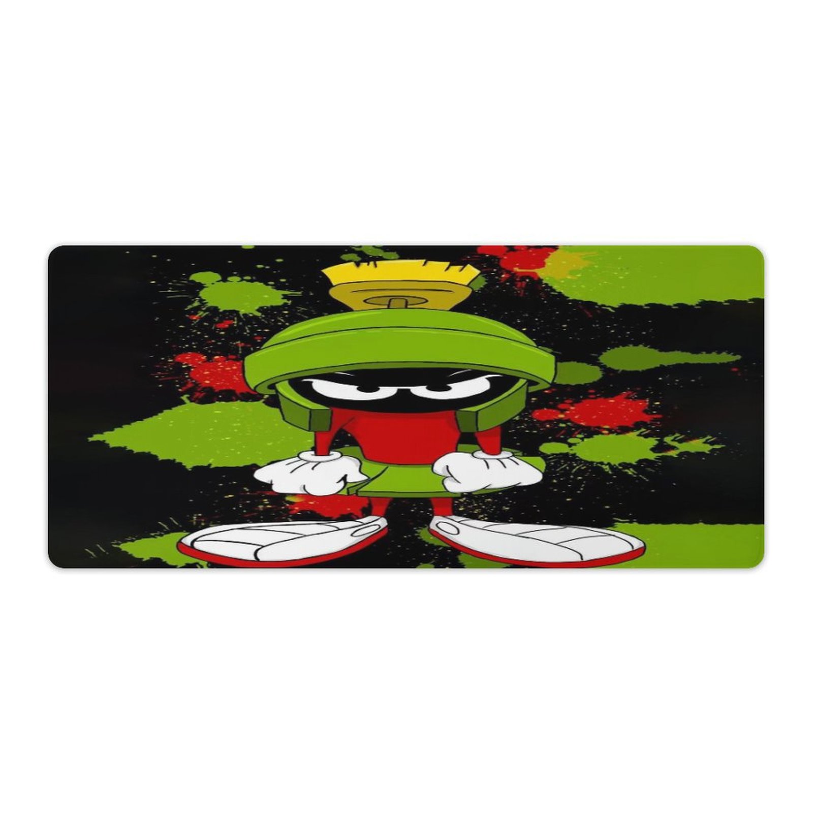 Marvin The Martian Mouse Pad with Stitched Edge Desk Mat Keyboard Pad ...