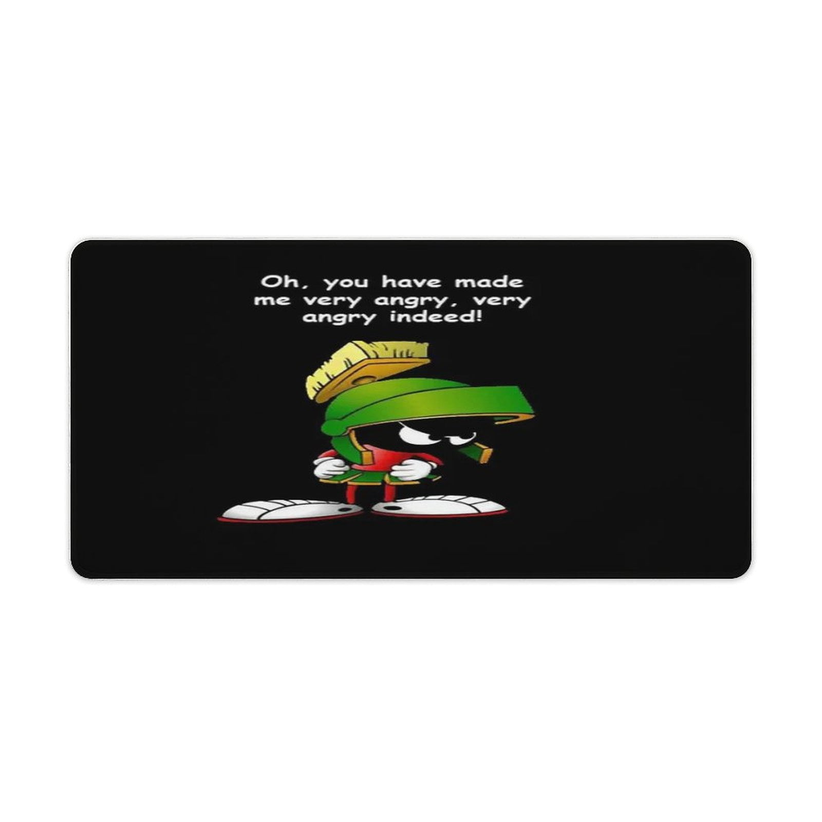 Marvin The Martian Mouse Pad with Stitched Edge Desk Mat Keyboard Pad ...