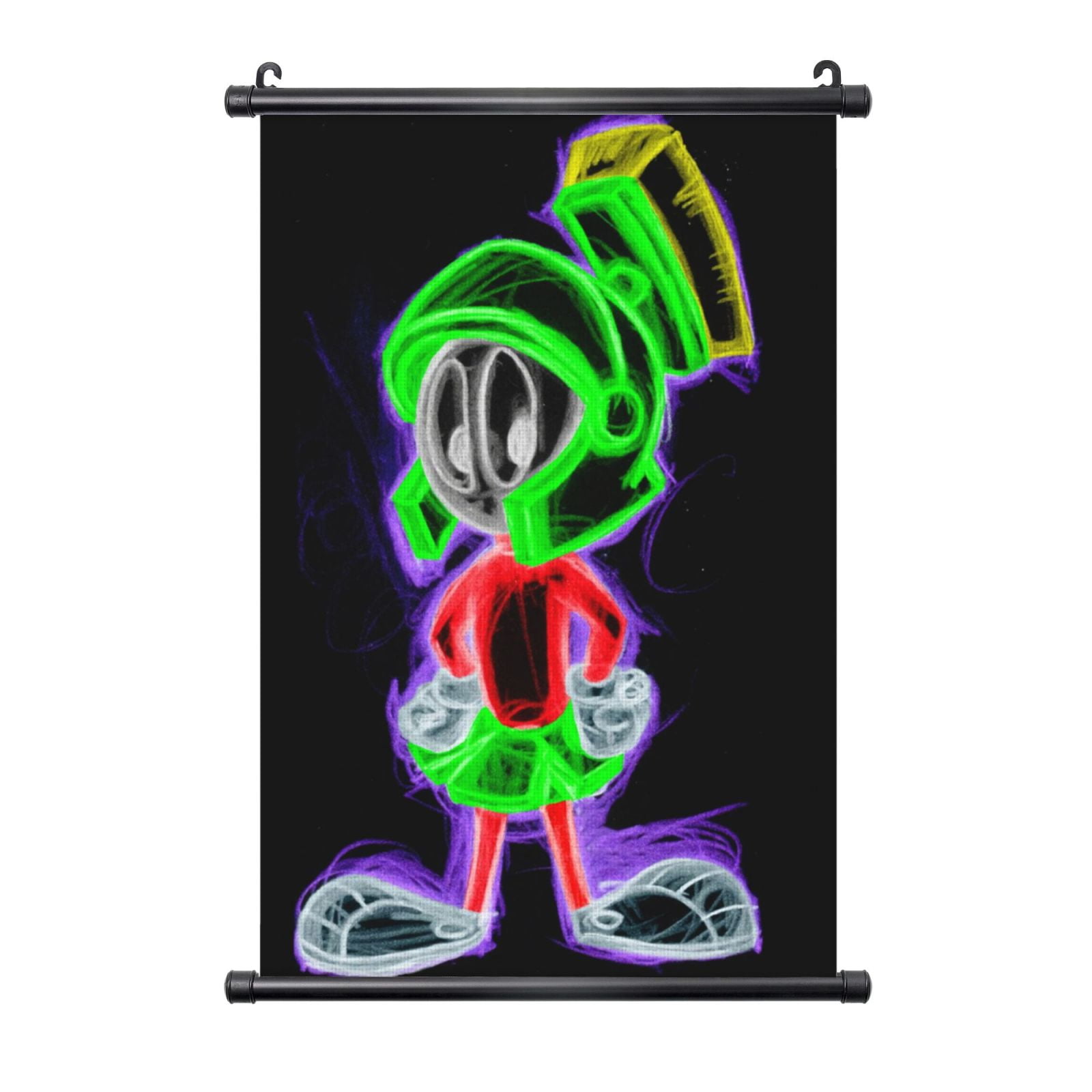 Marvin The Martian Poster Plastic Shaft Wall Hanging Banner Artwork ...