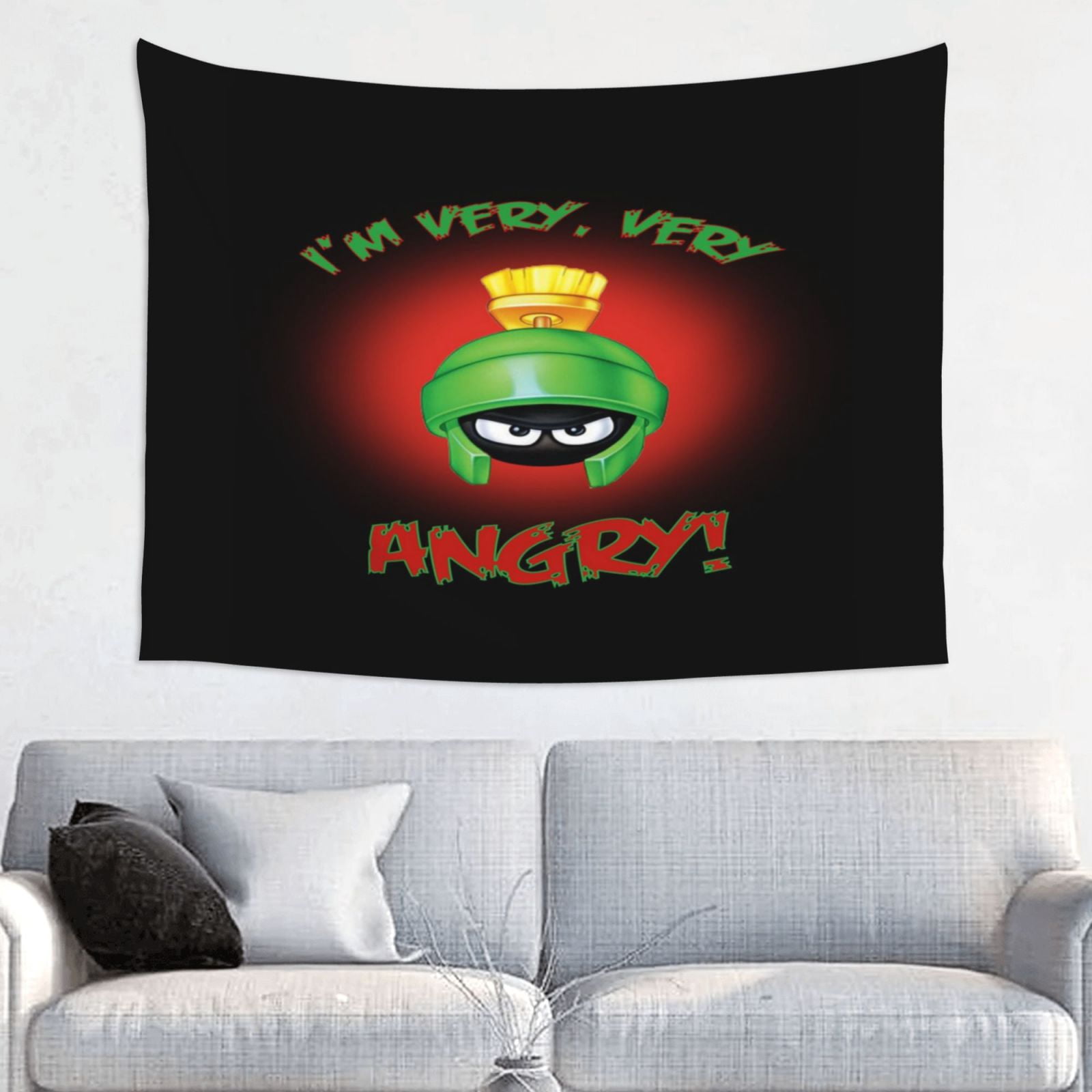 Marvin The Martian Wall Tapestry Anime Poster For Bedroom Aesthetics ...