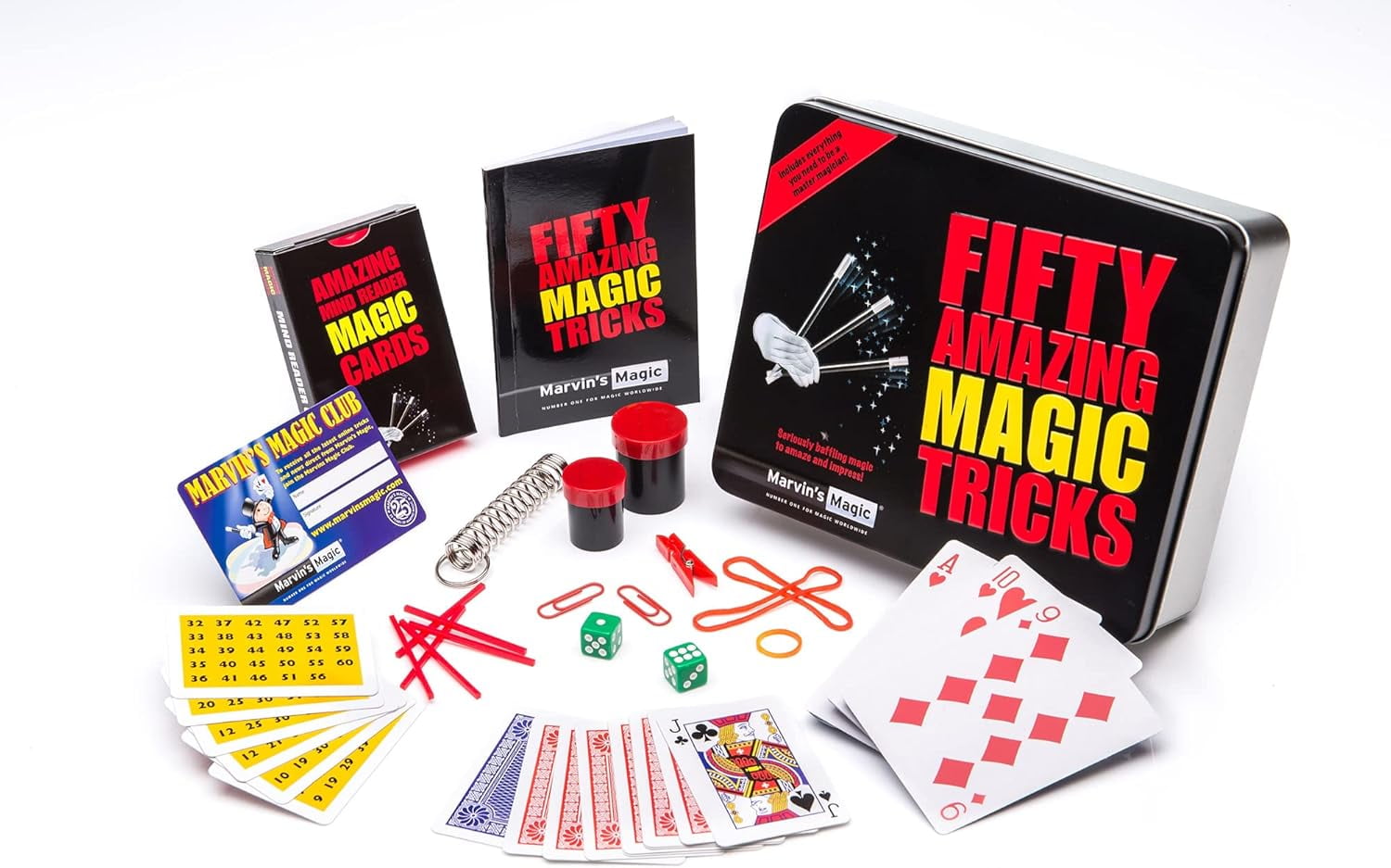 Marvin's Magic - Fifty Amazing Magic Tricks | Amazing Magic Tricks for ...