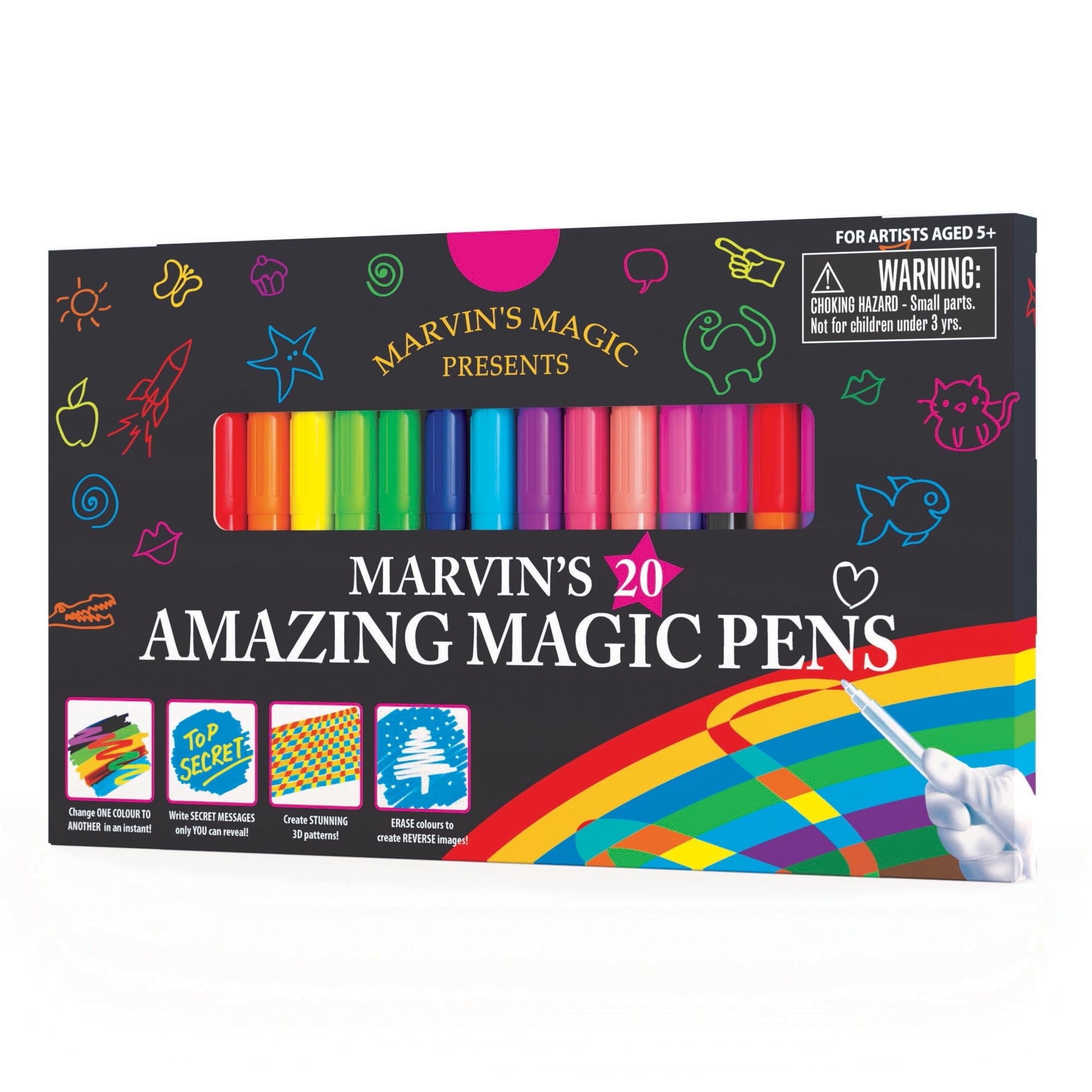 are magic markers permanent