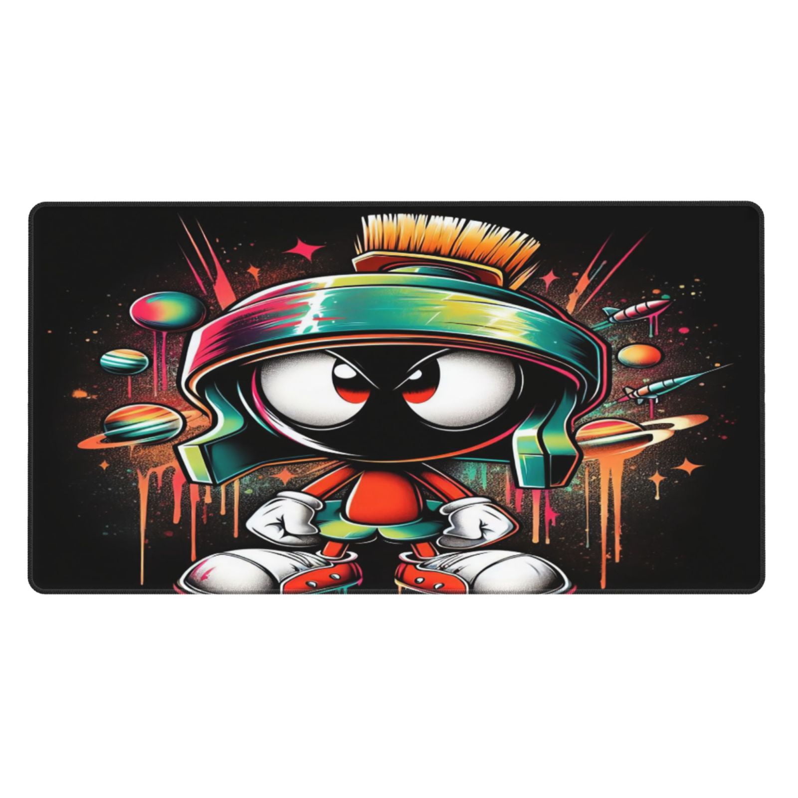 Marvin the Martian Mouse Pad Large Extended Rubber Desk Mat Keyboard ...