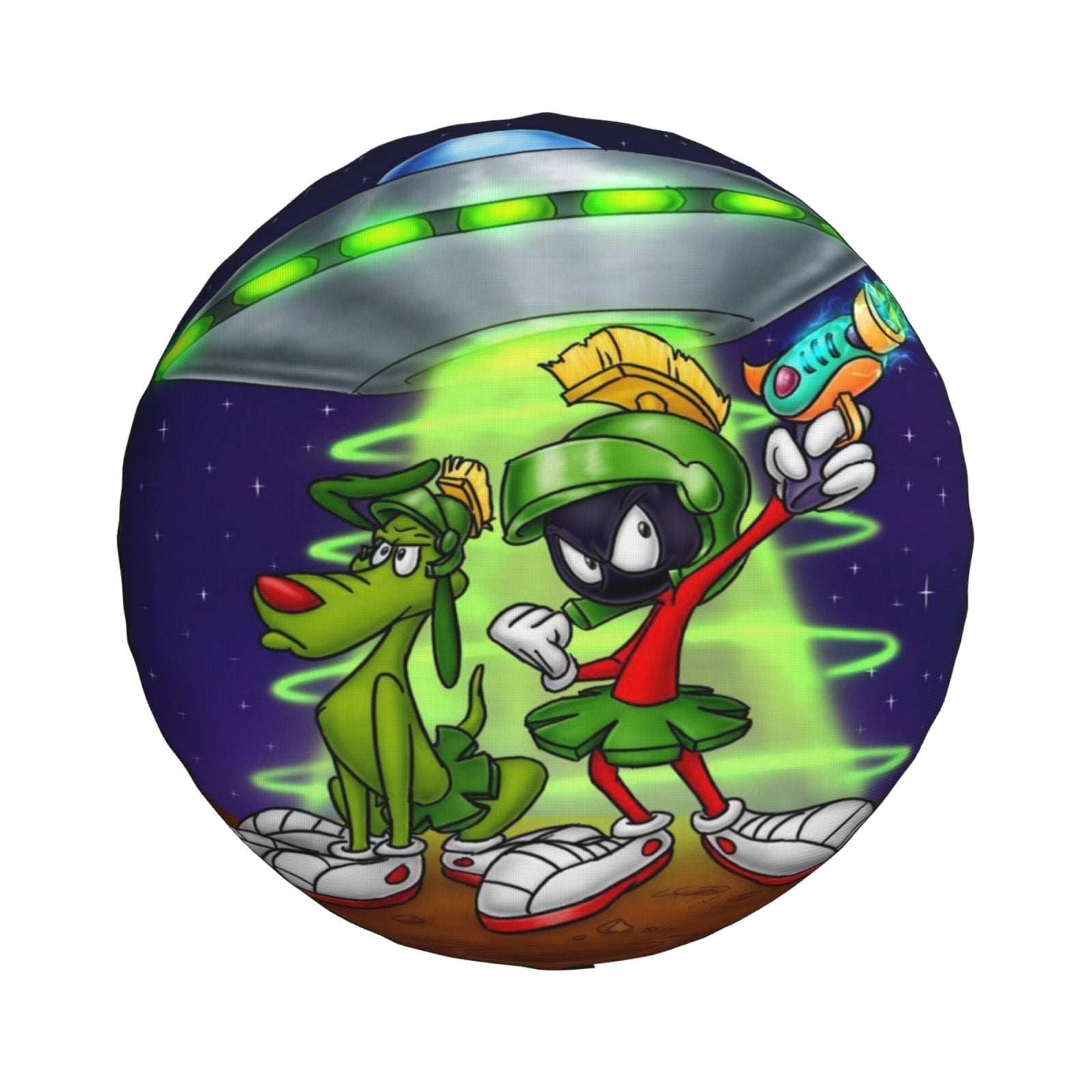Marvin The Martian Spare Tire Cover Animal Cute Cartoon Weatherproof