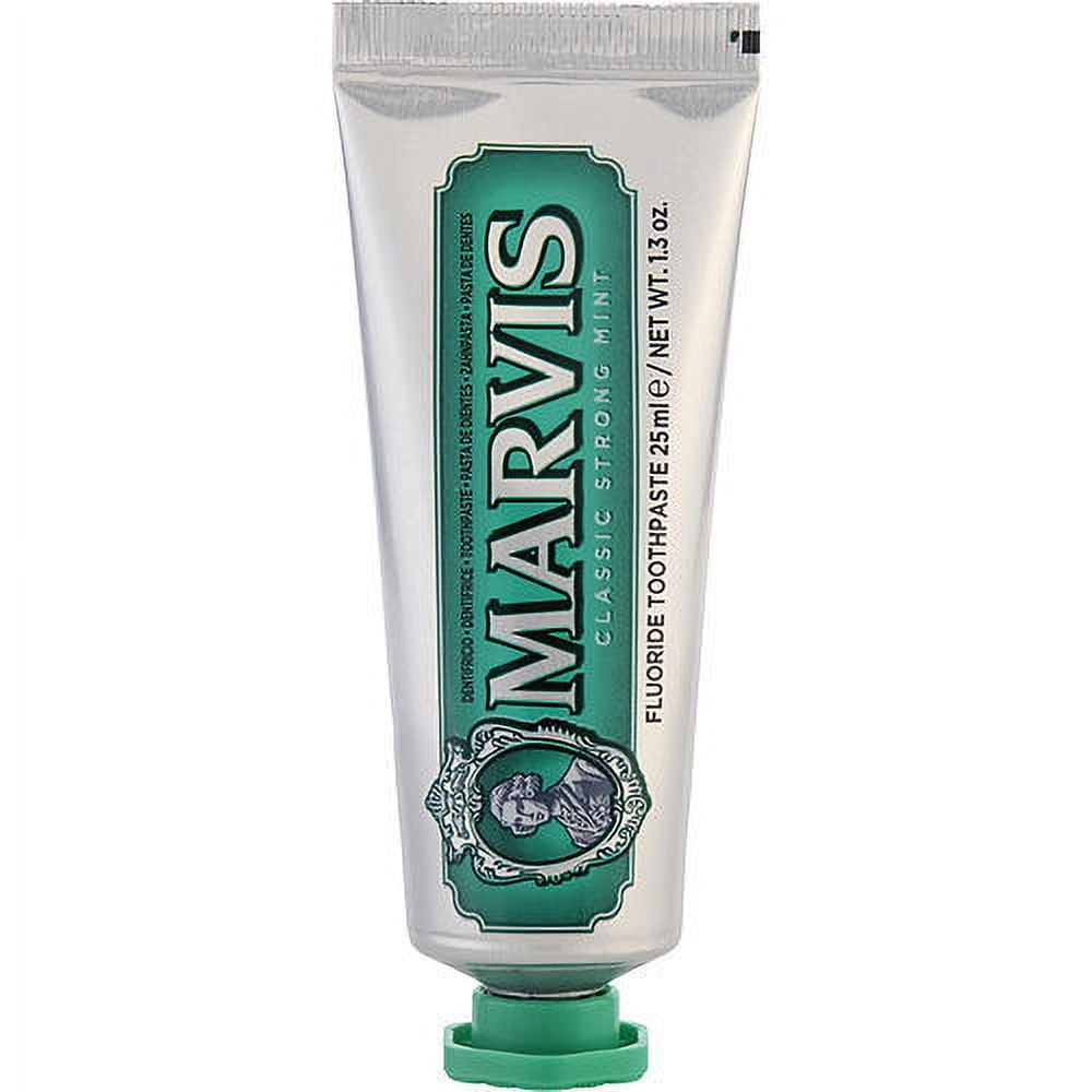 Marvis Classic Strong Mint Toothpaste (Travel Size)- Convenient Oral ...