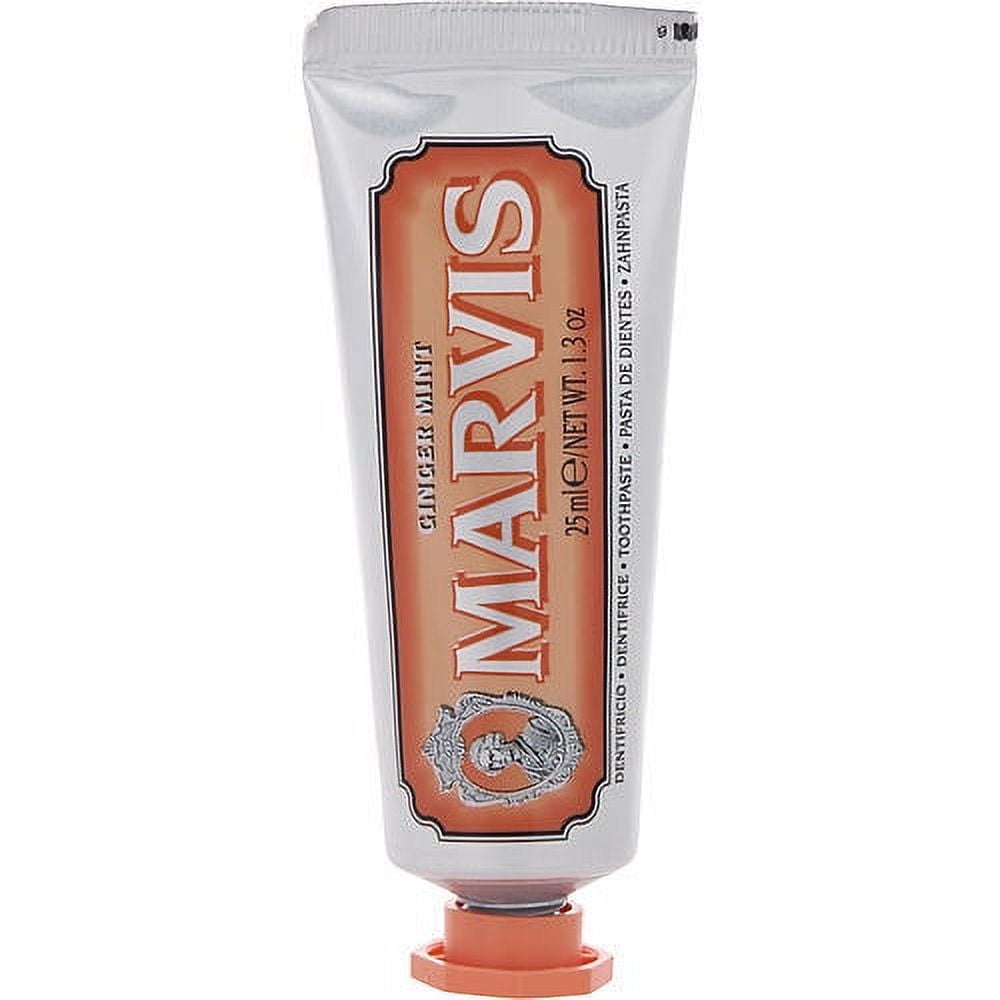 Marvis Ginger Mint Toothpaste (Travel Size)- Intense Mint Flavor for ...
