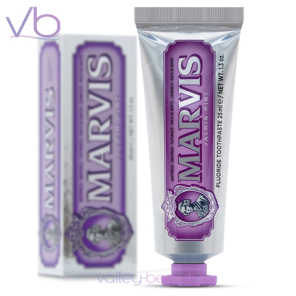 Marvis Jasmin Mint | Rich and Creamy Toothpaste with Floral Flavor ...
