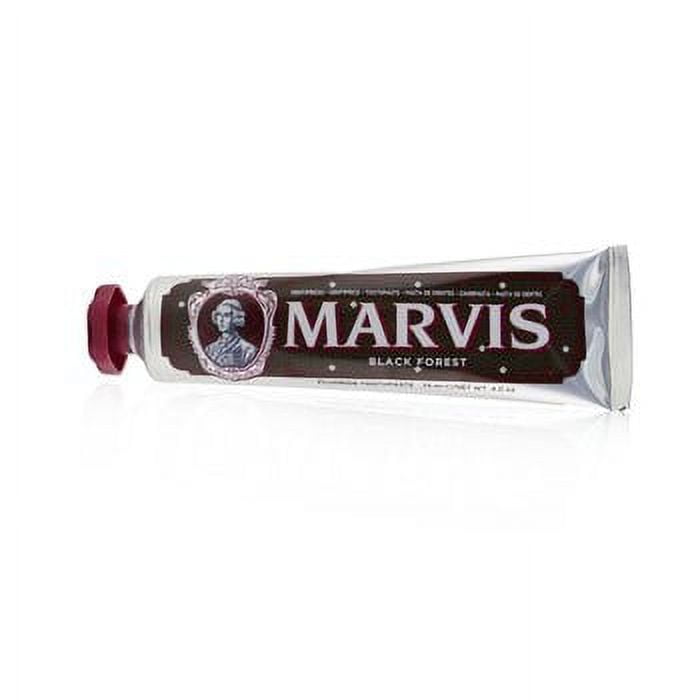 Marvis Italian Luxury Toothpaste, Creamy Black Forest Flavor, 4oz Size ...