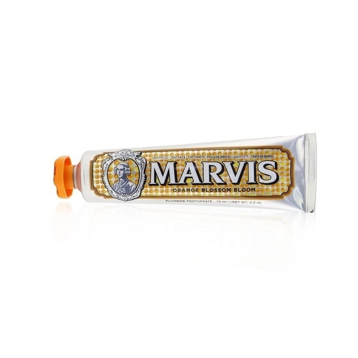 Marvis Mint Whitening Toothpaste, Orange Blossom Bloom Flavor, 75ml/4oz ...