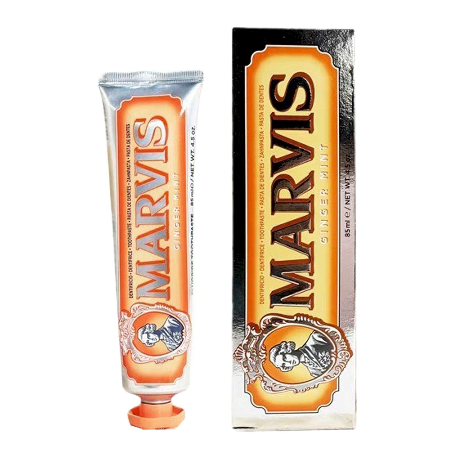 Marvis Toothpaste Ginger Mint 4.5 oz - Walmart.com
