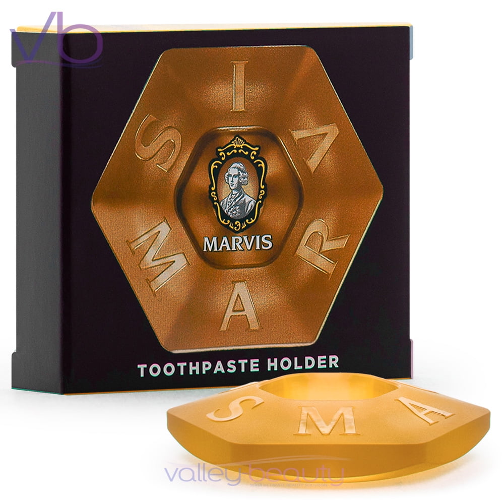 Marvis Toothpaste Orange Holder | Colorful and Stylish Bathroom Vanity ...