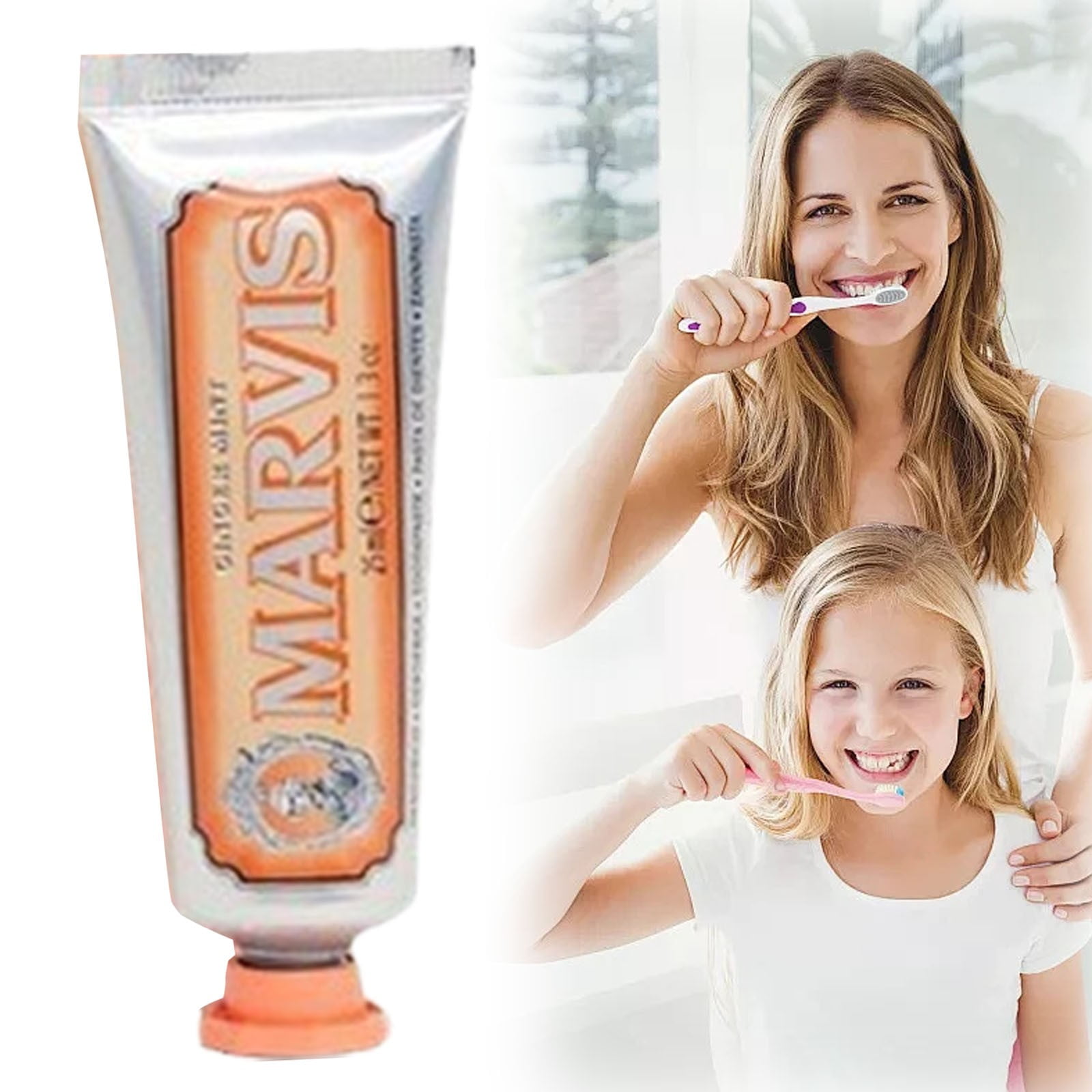 Marvis Toothpaste Smokers Whitening Mint Toothpaste Halitosis Care ...