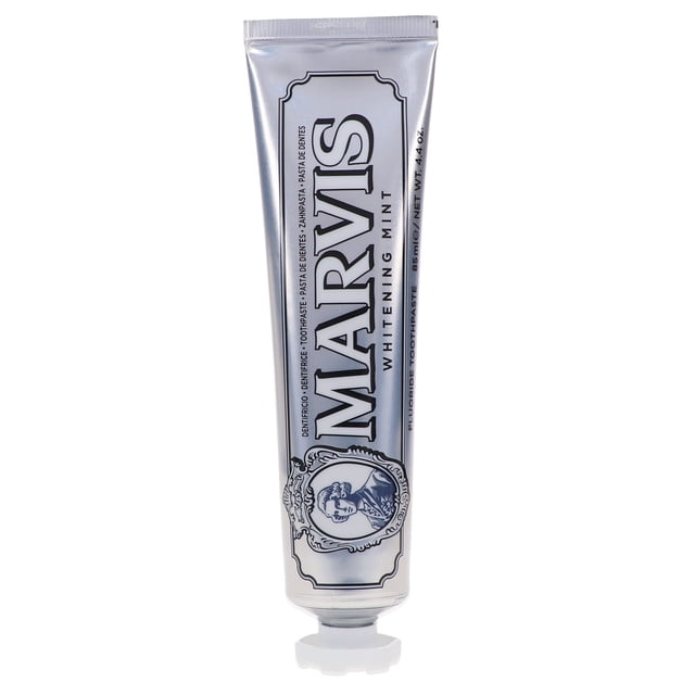 Marvis Toothpaste Whitening Mint 4.4 oz - Walmart.com